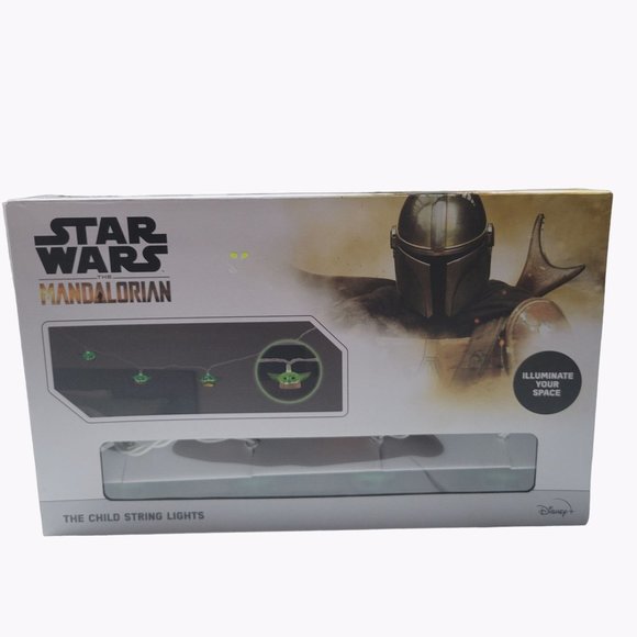 JASCO | Holiday | Disney Star Wars Mandalorian The Child String Lights ...